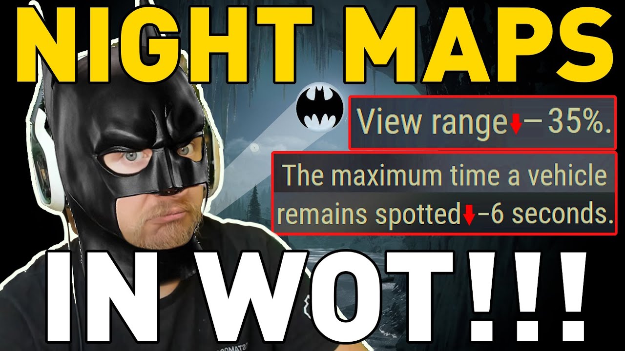 NIGHT BATTLES in World of Tanks! - YouTube