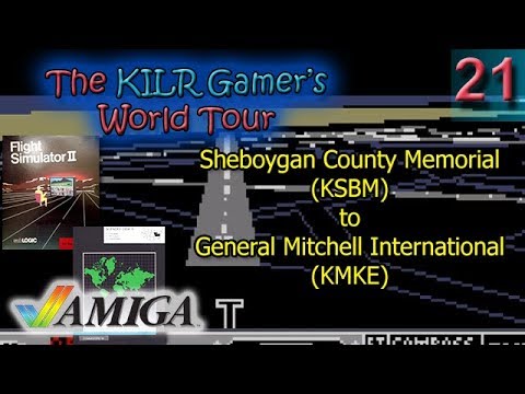 (Amiga) Flight Simulator II: Sheboygan Co Mem (KSBM) to General ...