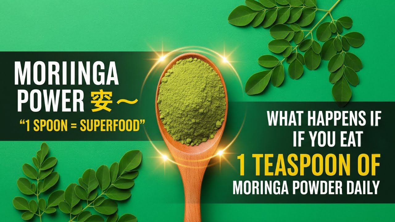 Discover The Amazing Nutrition Facts of 1 Teaspoon of Moringa Powder ...