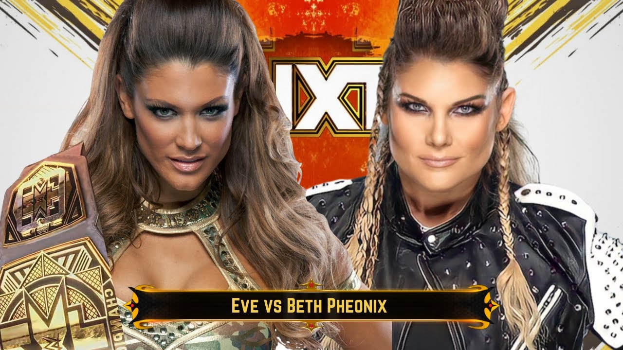 NXT 10 : Eve vs Beth Phoenix - YouTube