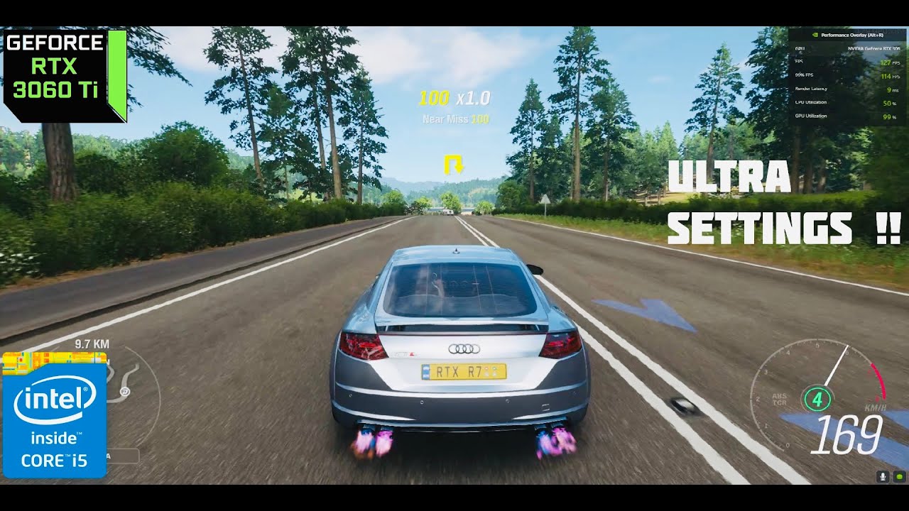 Forza Horizon 4 Ultra Settings Gameplay | RTX 3060 Ti + i5 10400 - YouTube