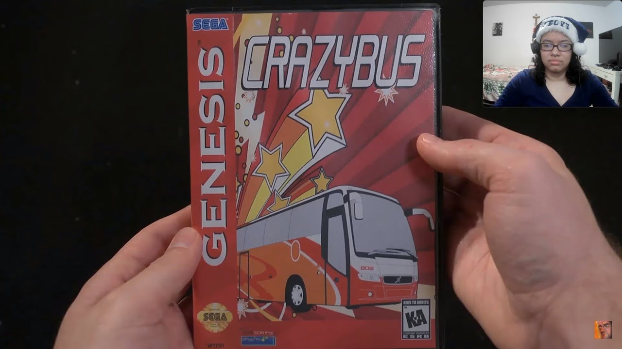 Angry Video Game Nerd (AVGN) CrazyBus (Sega Genesis) Reaction ...