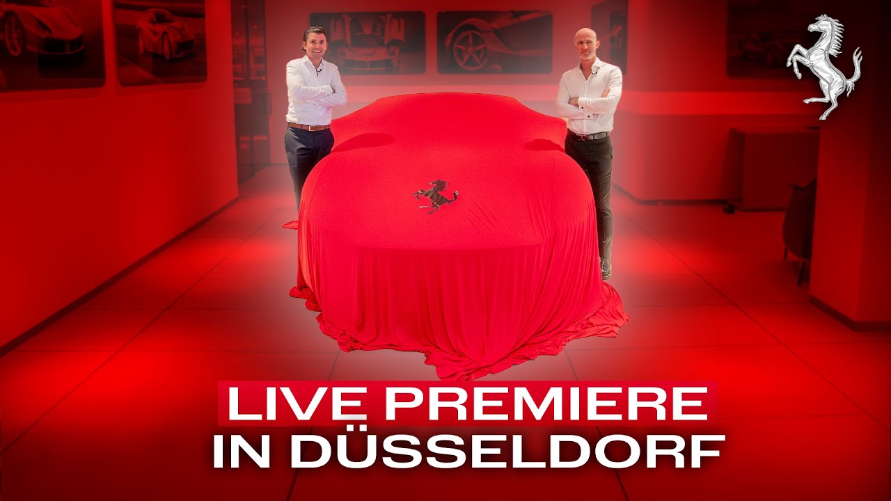 Premiere: Ferrari Roma Spider | Ferrari Düsseldorf - YouTube