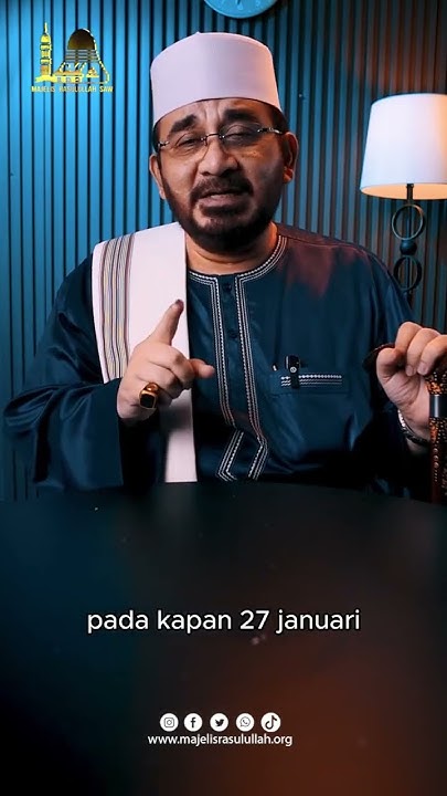 Jangan lupa di catat tanggalnya ya isra mi'raj bersama majelis rasulullah di masjid Istiqlal ...