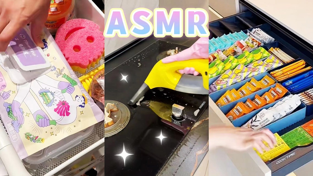 Satisfying ASMR Cleaning and Organizing | Relax & Unwind with Me ...