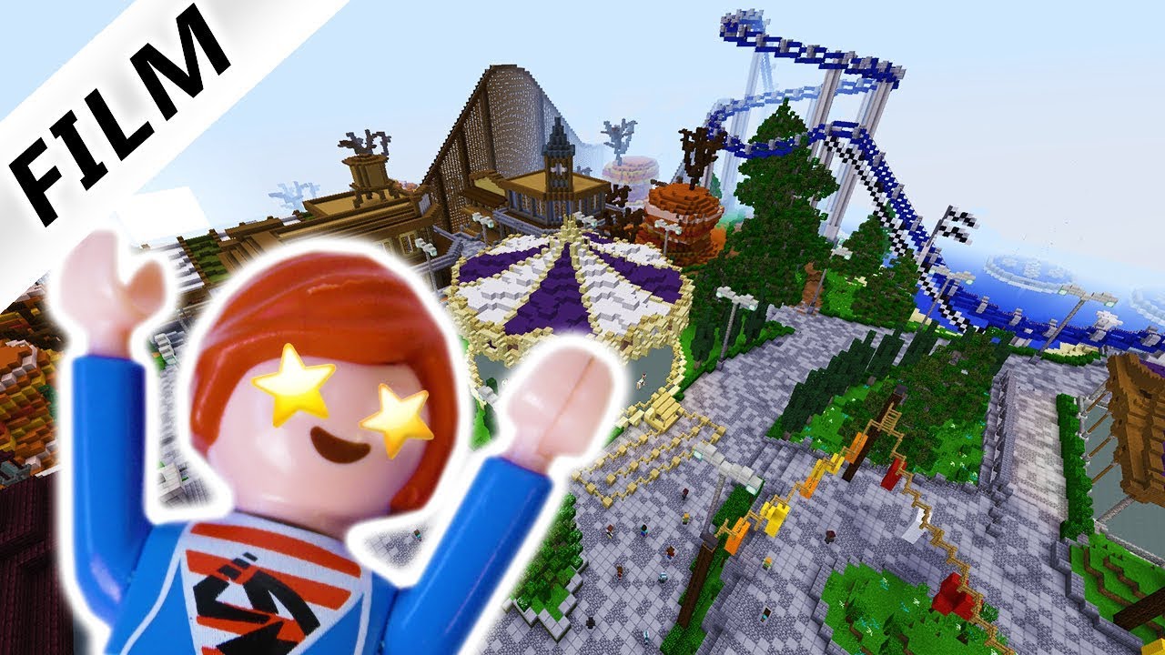 JULIAN REAGIERT AUF FREIZEITPARK HERO FAIR BEI MINECRAFT! Playmobil ...