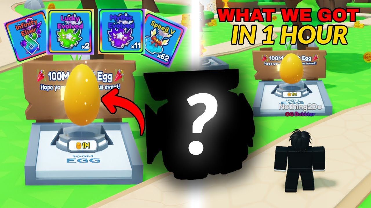 🔥 I HATCHED the 100M Egg in BGS Infinity as a FREE-TO-PLAY Player! (1 ...