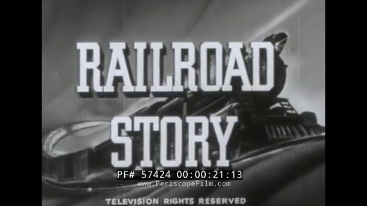 RAILROAD STORY VINTAGE LIONEL TRAINS FILM PENNSYLVANIA RAILROAD 57424 ...