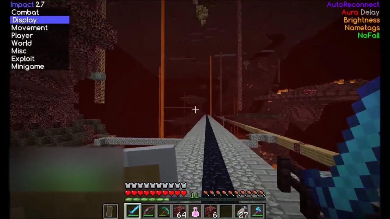 2b2t Nether Highway Tour - YouTube