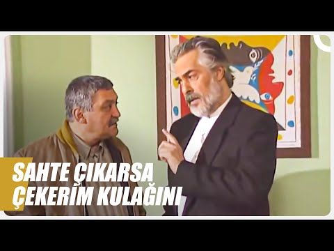 Yengeç Hüseyin, Cenap Bey'e Tablo Satmaya Çalıştı | Bizimkiler
