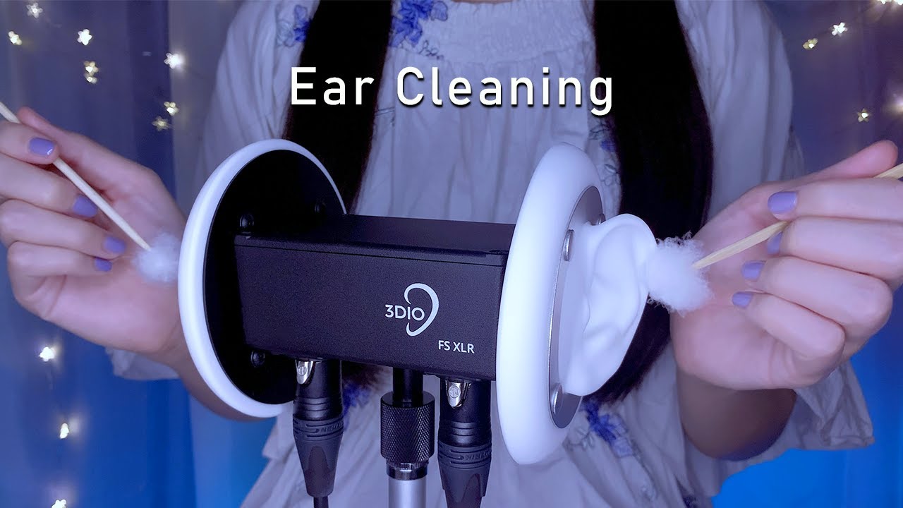 Asmr Tingly Ear Cleaning With Fluffy Earpick 😪 Whispering Eardrum