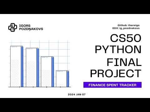 CS50 Python Final Project Presentation - YouTube