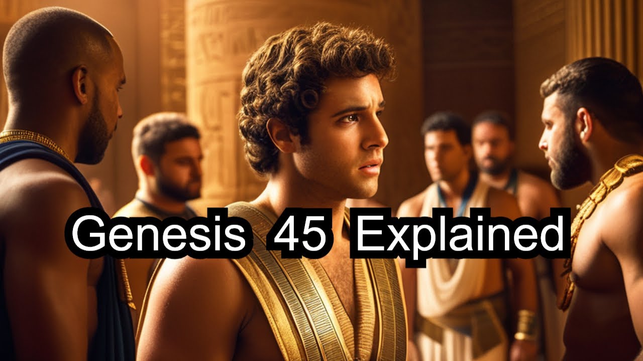 Genesis Chapter 45 Explained (Joseph's Reunion And Forgiveness) - YouTube