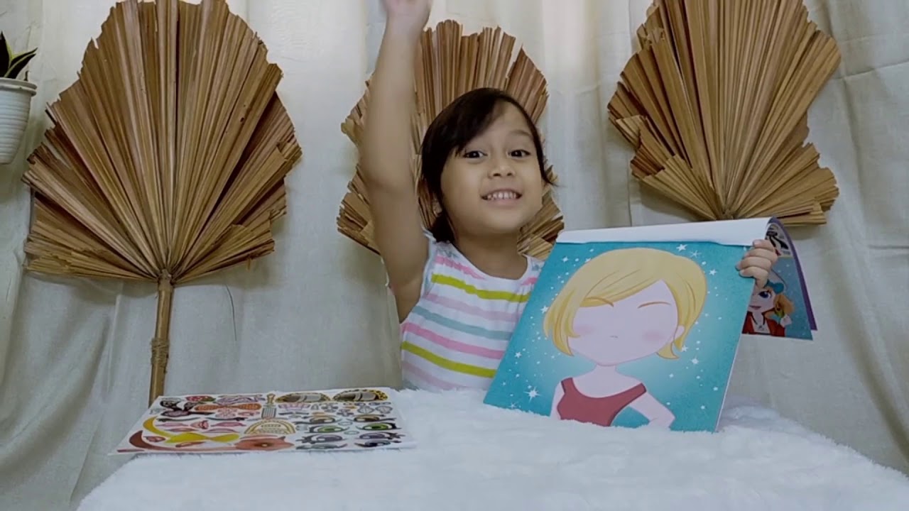 Main dandan dandanan pakai sticker face - YouTube