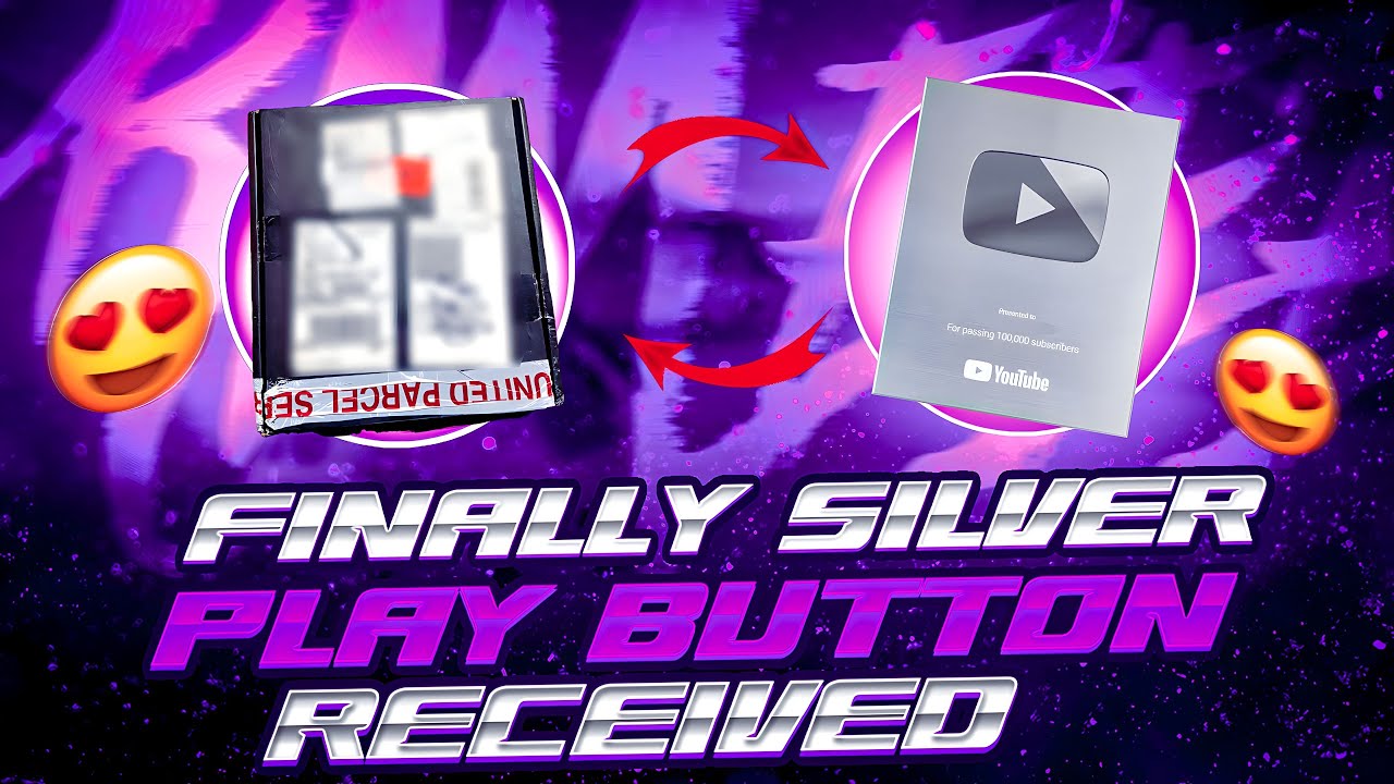 FINALLY YOUTUBE SA AAPNA SILVER PLAY BATTON AA GAYA ️🥳 - YouTube