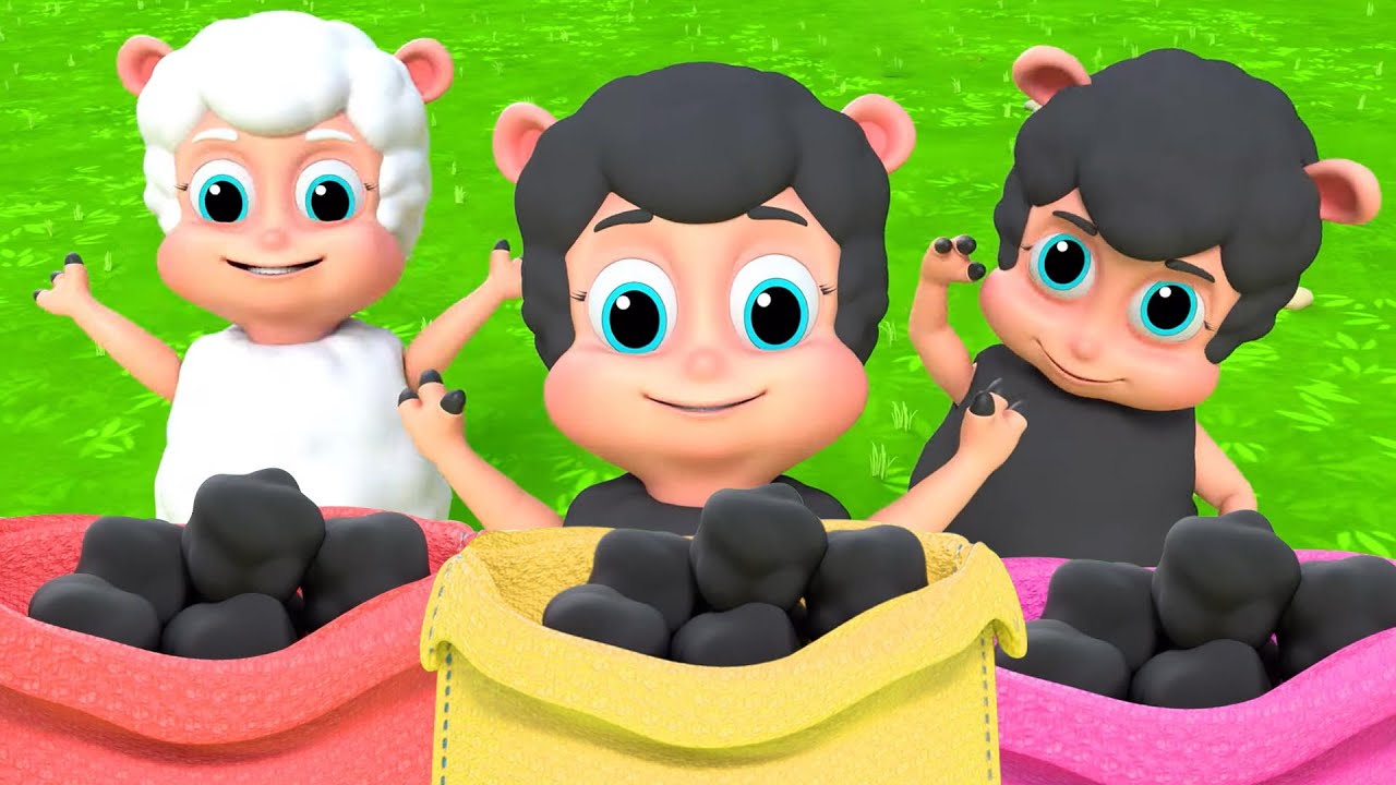 Baa Baa Black Sheep, Nursery Rhymes And Kids Songs by Zebra Nursery ...