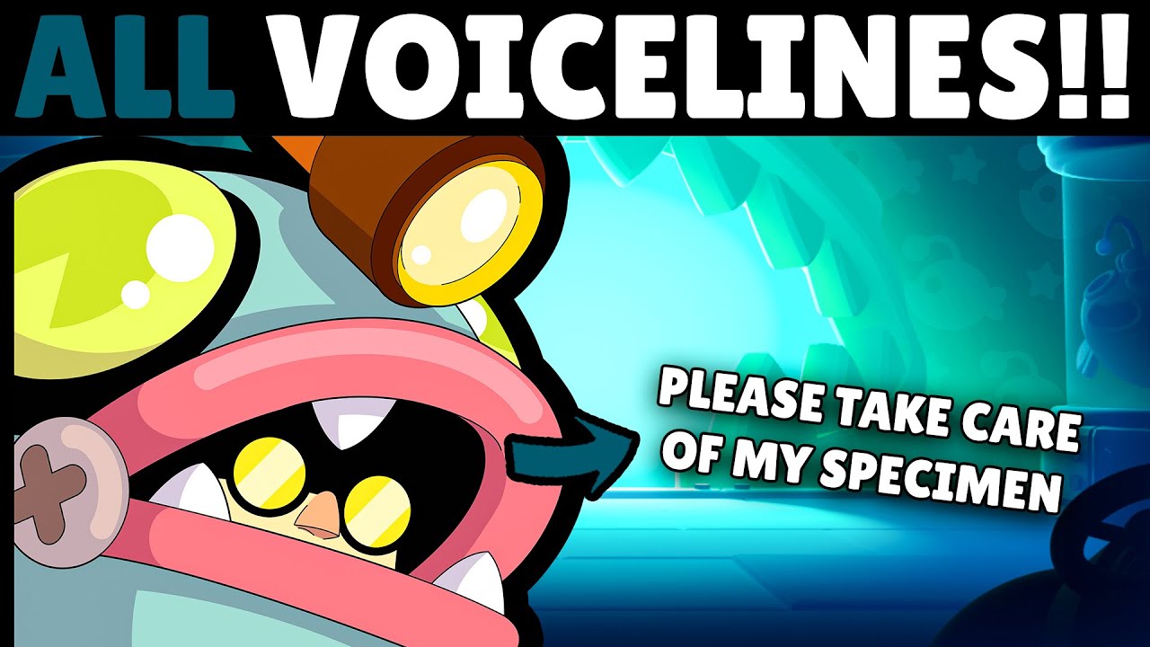 All New Brawler Glowbert Voicelines!! #buffies #brawlstars - YouTube