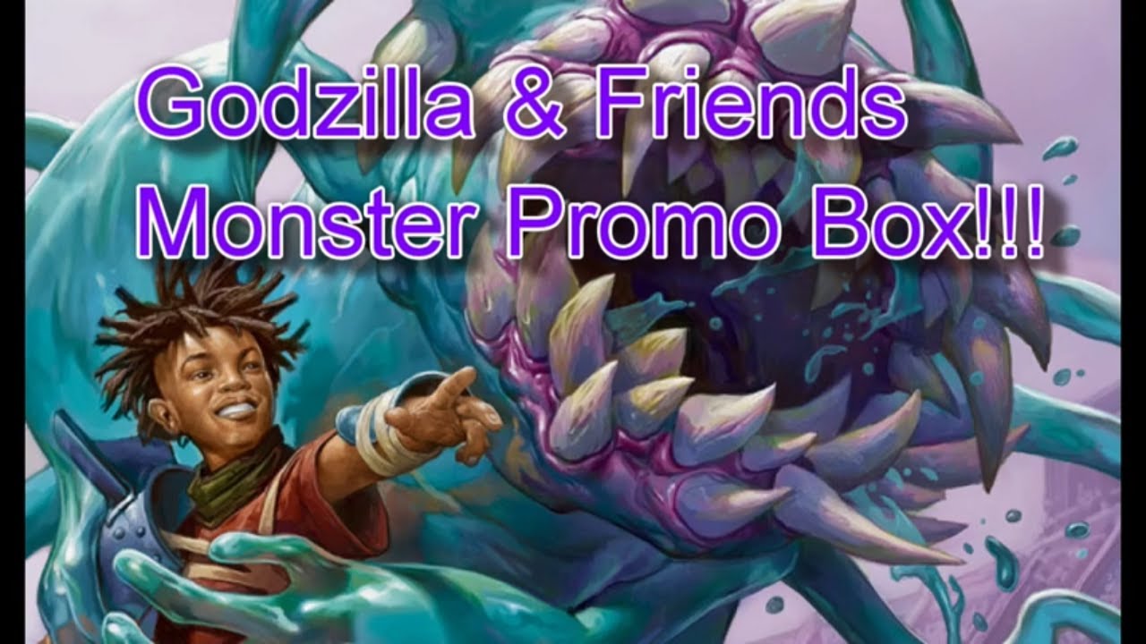 Godzilla and Friends Monster promo box opening is here!!! - YouTube