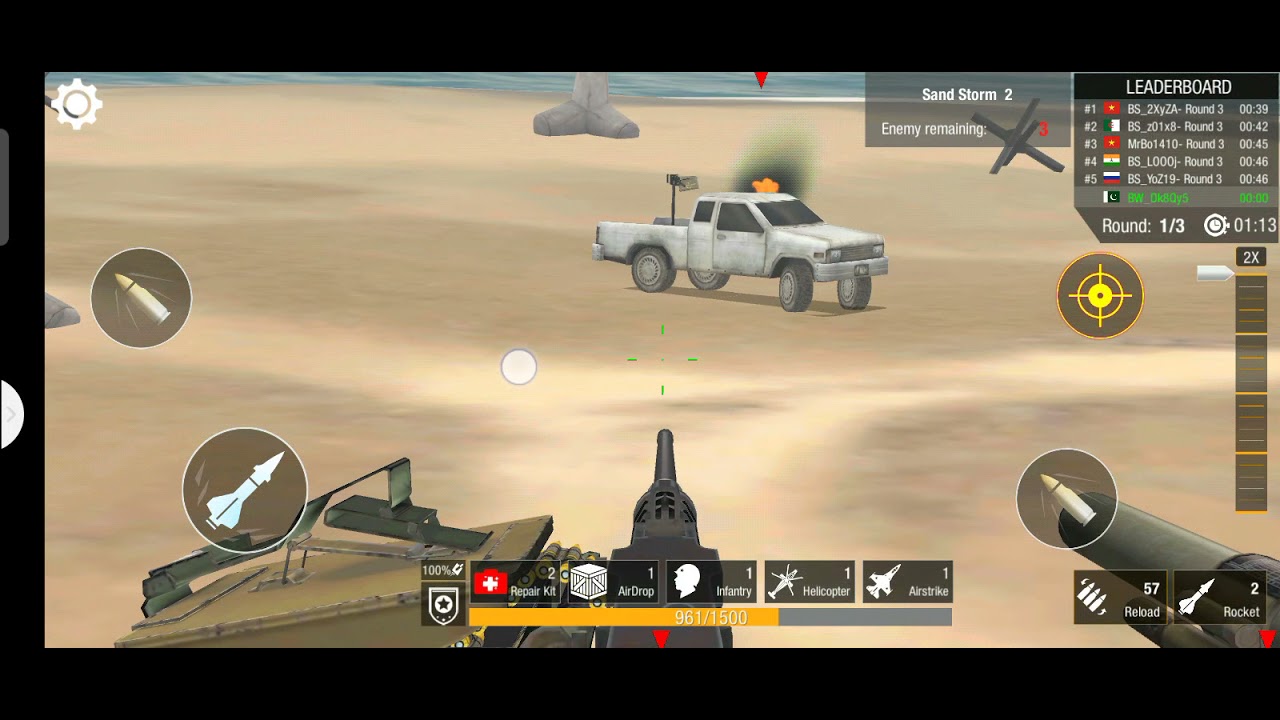 Beach War Game - YouTube