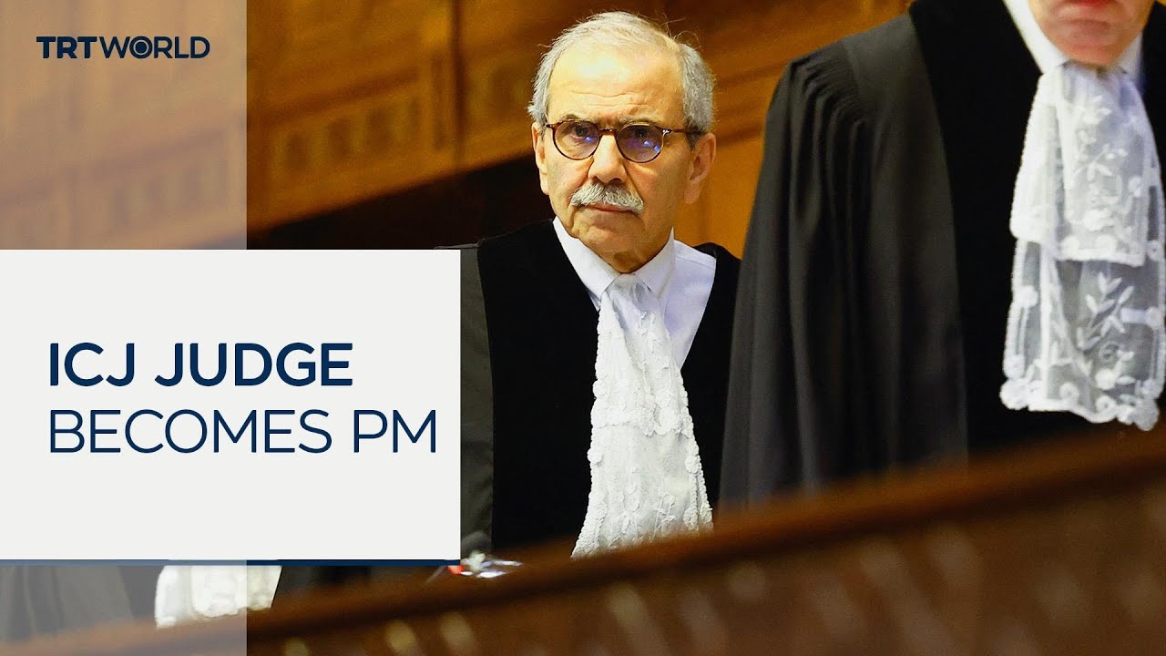 ICJ judge Nawaf Salam named new Lebanese PM - YouTube
