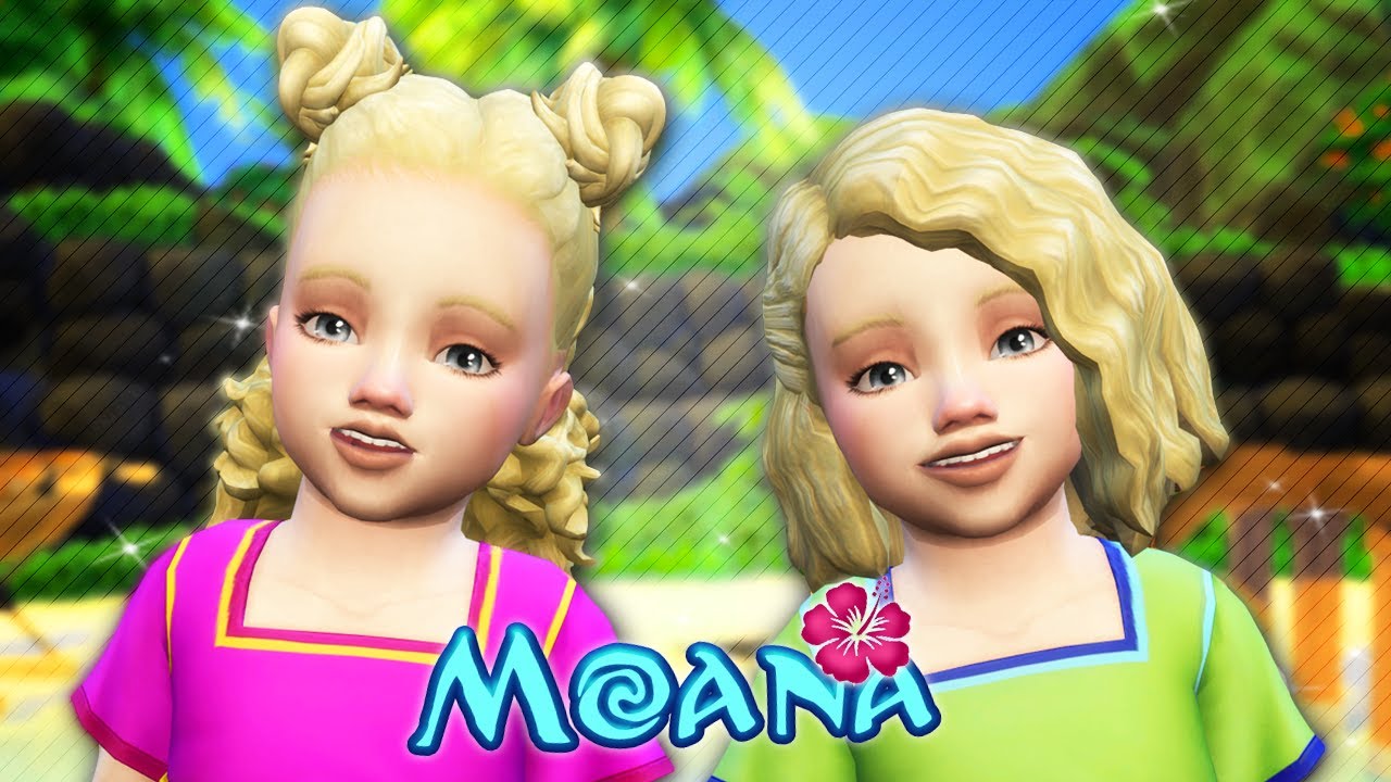 LAS GEMELAS DE MOANA... SON ALBINAS!! 😲 | SIMS 4 - MOANA | #24 - YouTube
