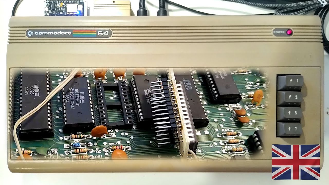 [ENG] 🛸 A UFO Inside the Commodore 64: Full Repair Journey! - YouTube