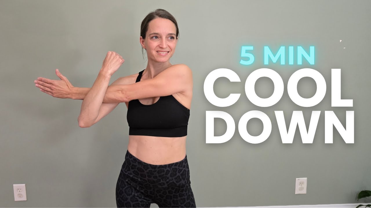 5 Minute Cool Down Stretches After Any Workout - YouTube