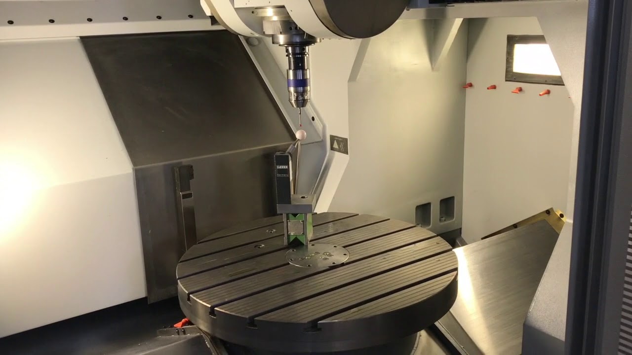 DECKEL MAHO DMC 75 V LINEAR - 3D QUICK SET - YouTube