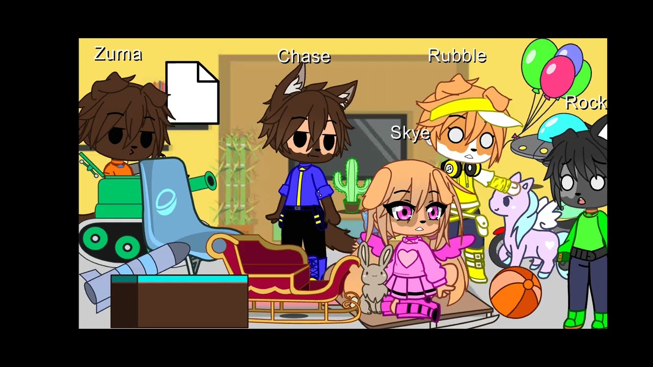 When Ryder is coming back from a trip //paw patrol//gacha club//main ...