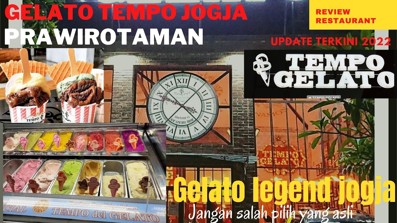 Tempo gelato jogja prawirotaman, Gelato terkenal di Jogja #tempogelato ...
