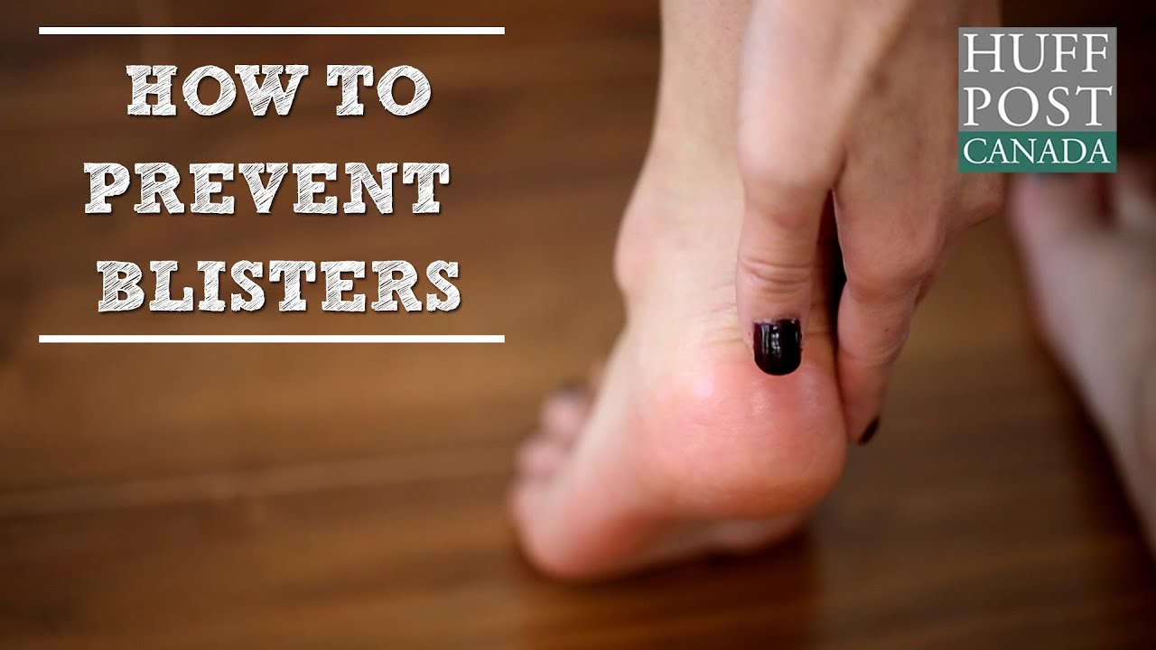 How To Avoid Blisters - YouTube