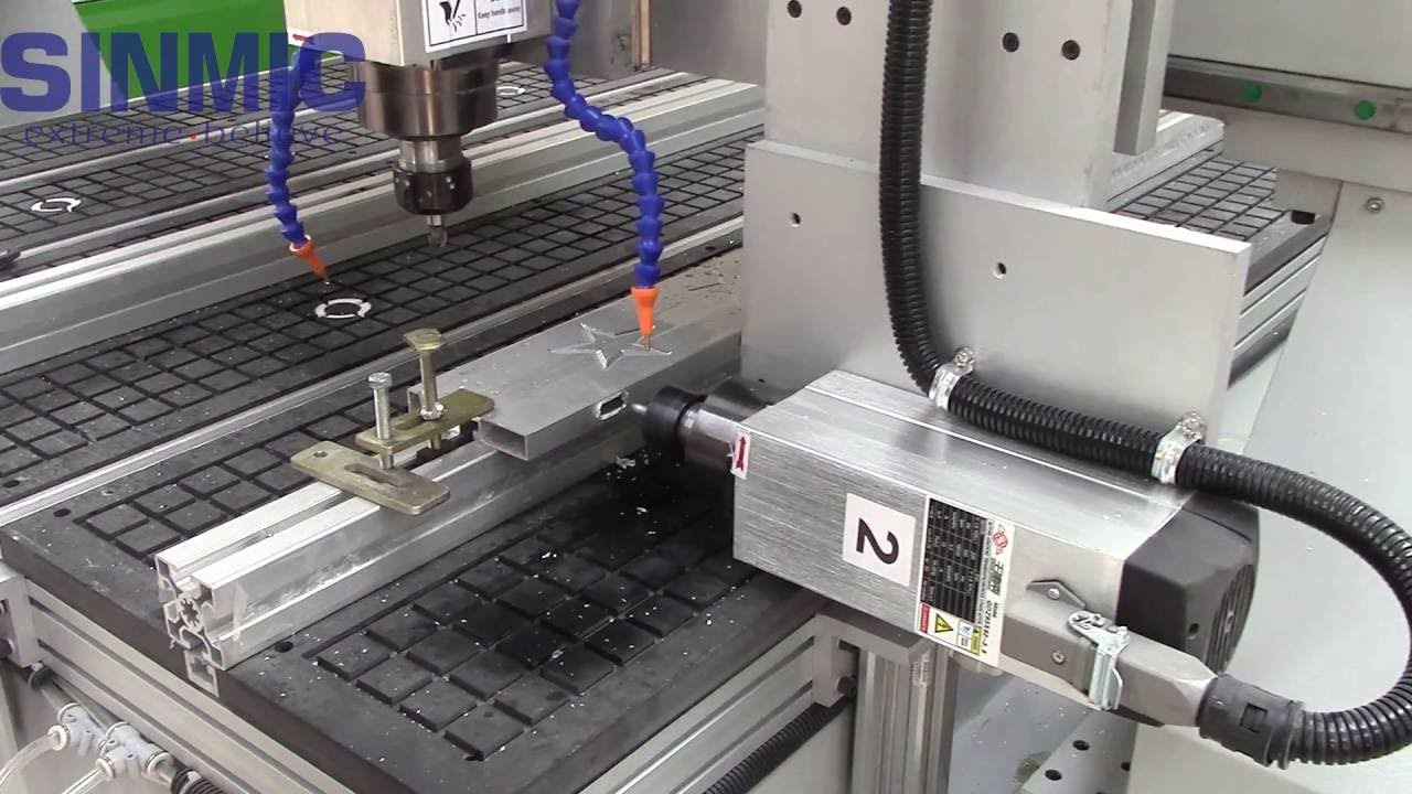 China SINMIC CNC Router for cutting metal fresadora cnc máquina para ...