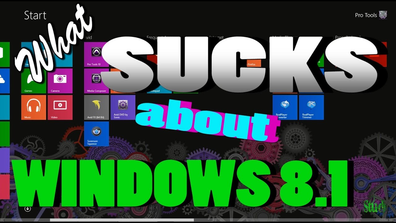Windows 8 Sucks