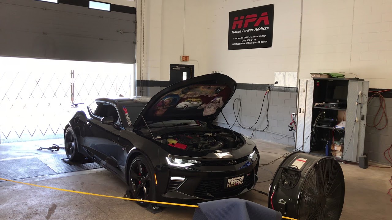 6th Gen Camaro Heads/Cam Dyno Pull - YouTube