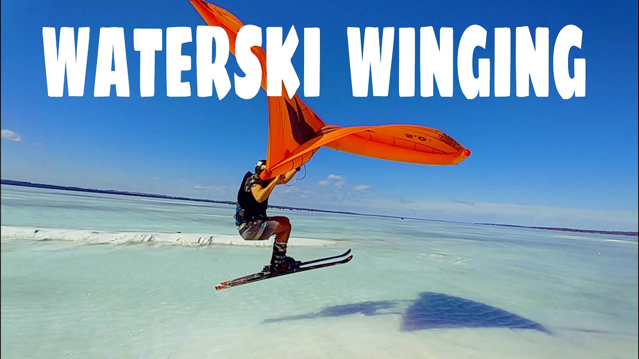 Water Ski Winging in Ontario - YouTube