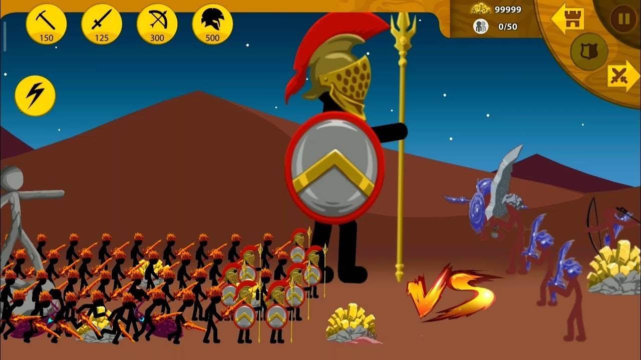 Stick war legacy | Stickman battle |star pythan - YouTube