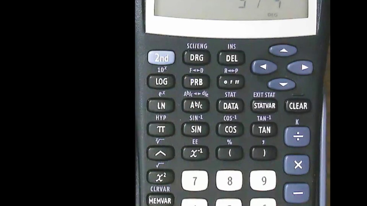 Math 7 5 8b Fraction Key On Scientific Calculator YouTube