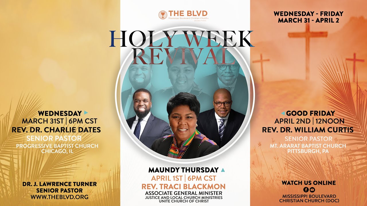Holy Week Revival - Night Two/Maundy Thursday - YouTube