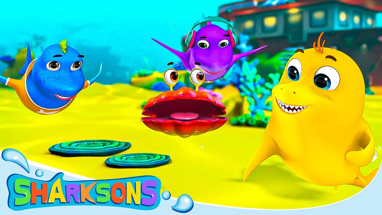 Sea Animals - BINGO | The Sharksons - Songs for Kids | Nursery Rhymes ...