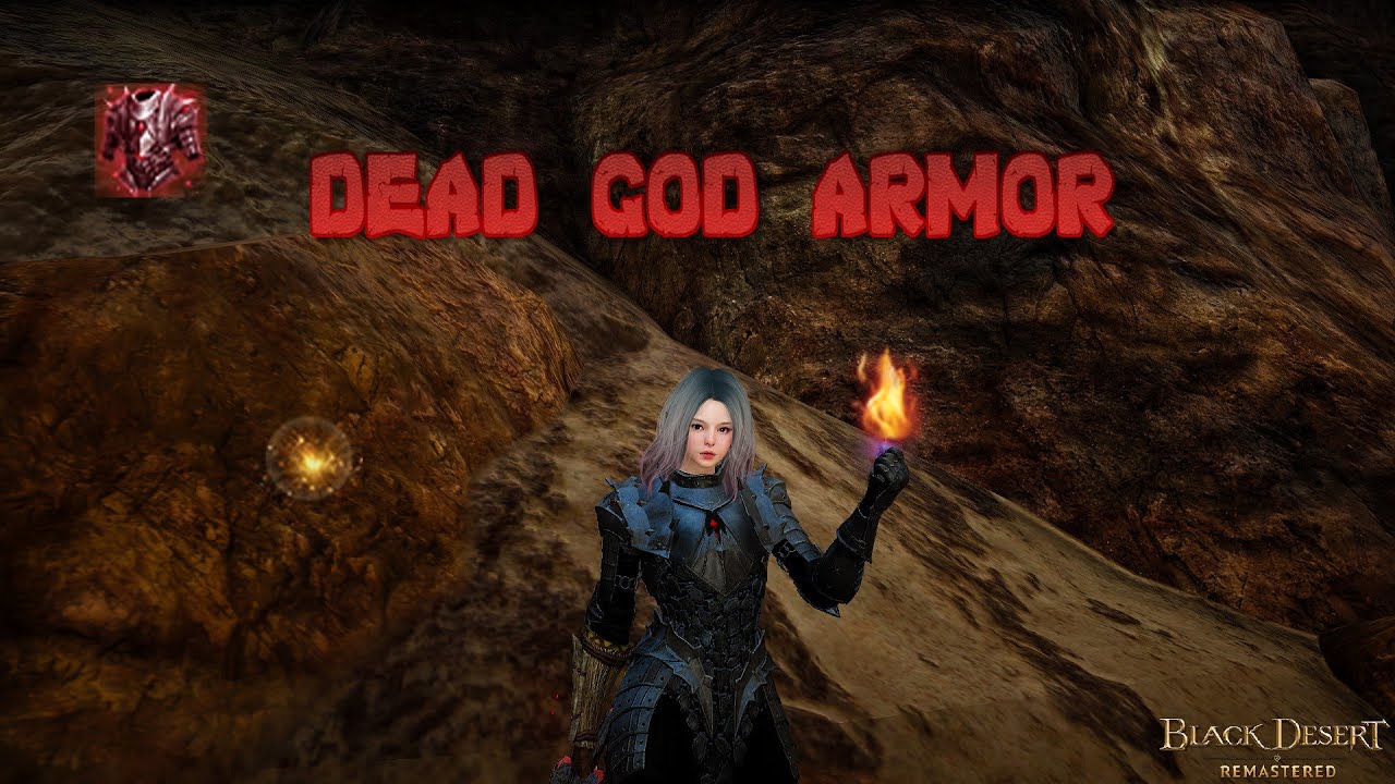 BLACK DESERT ONLİNE / MAKİNG DEAD GOD ARMOR - YouTube