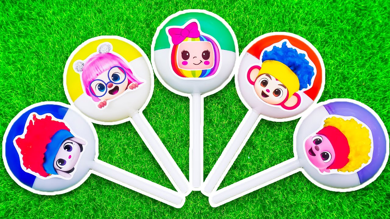 Satisfyingvideo Some Lot's of BIG Yummy Candy Shop lollipops D Billions ...