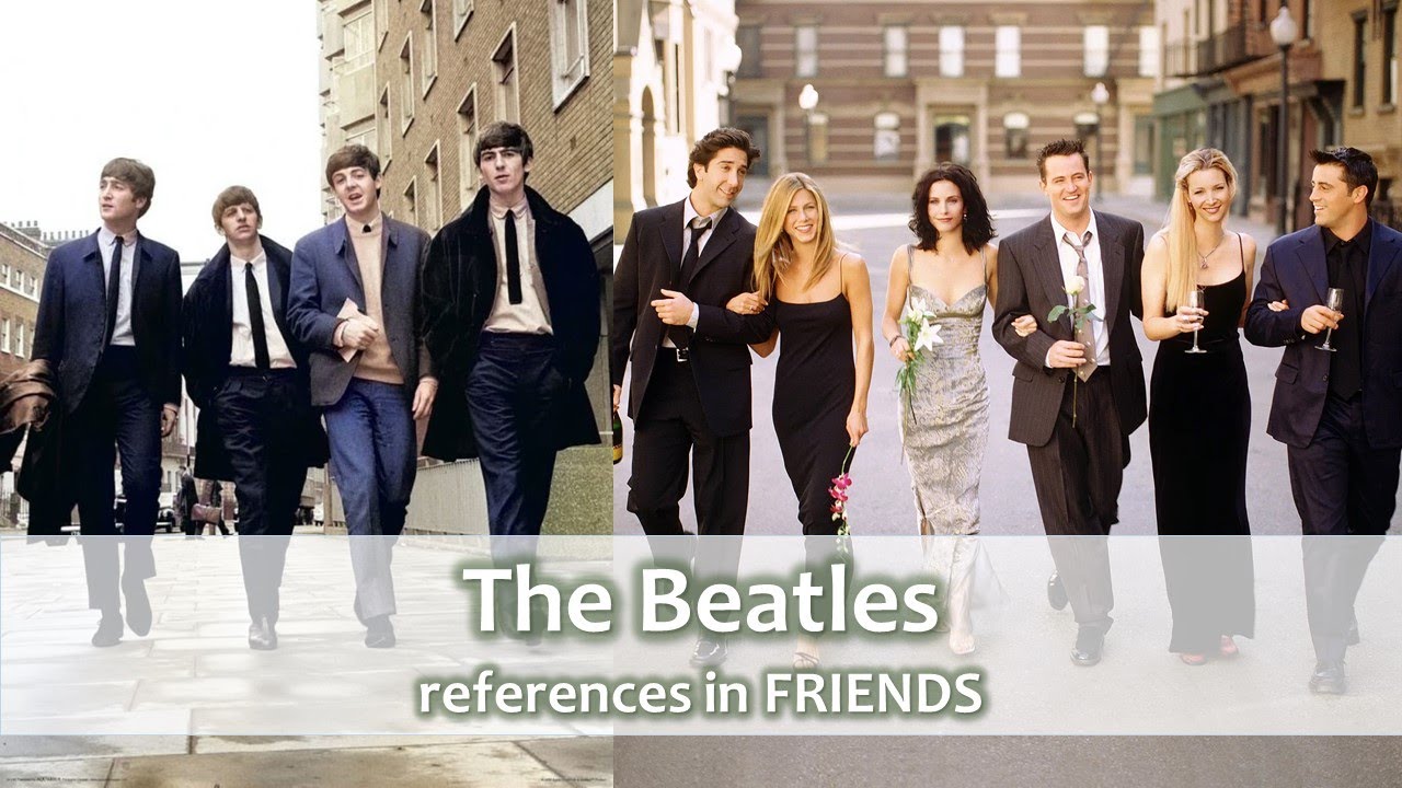 THE BEATLES - references in FRIENDS - YouTube