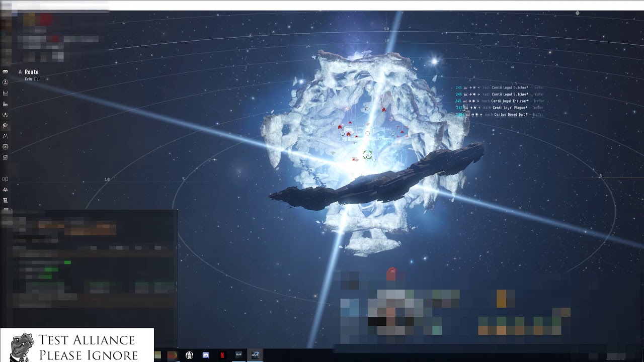 EVE Online Ragnarok - Titan Boson ratting - YouTube