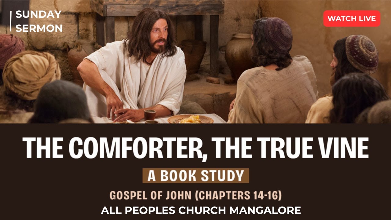 Gospel of John Chapters 14-16 - Book Study - The Comforter, The True ...
