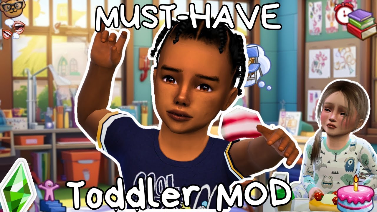 Must-Have Sims 4 Preschool Mod for Realism🧸 - YouTube