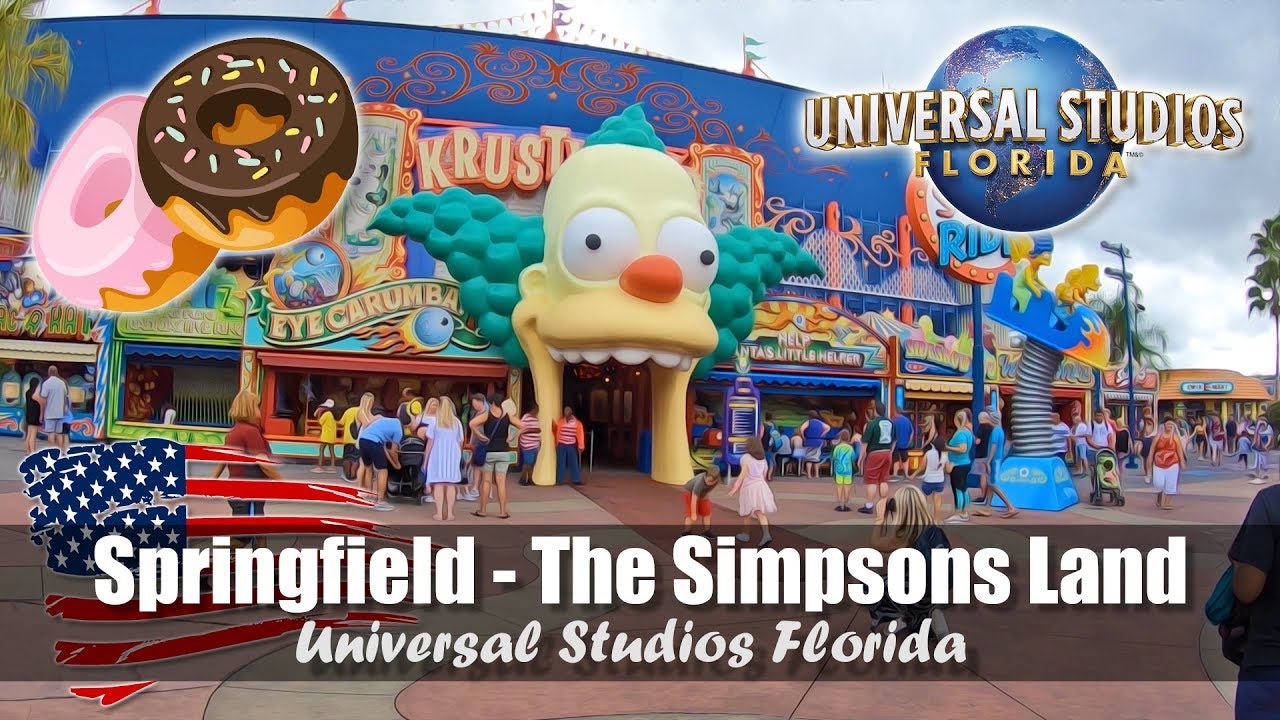 Springfield | The Simpsons Land | Universal Studios Florida ...