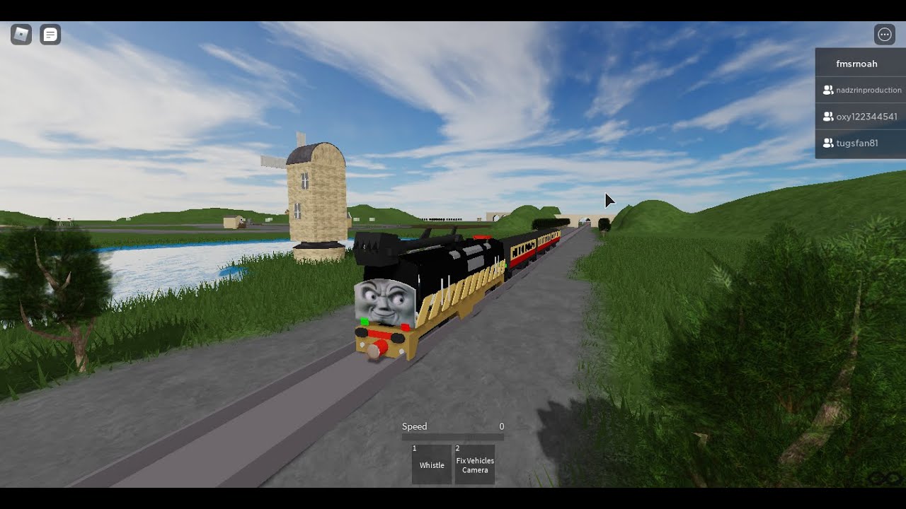 Driving Diesel 10 in Mini Bean Railway (ROBLOX0 - YouTube