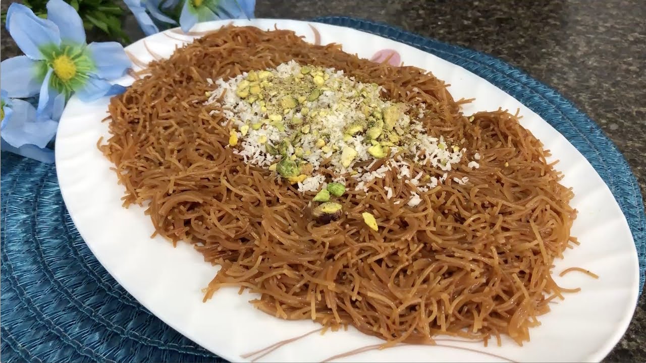 Vermicelli | Instant Dessert Recipe / Traditional Arabic Vermicelli ...
