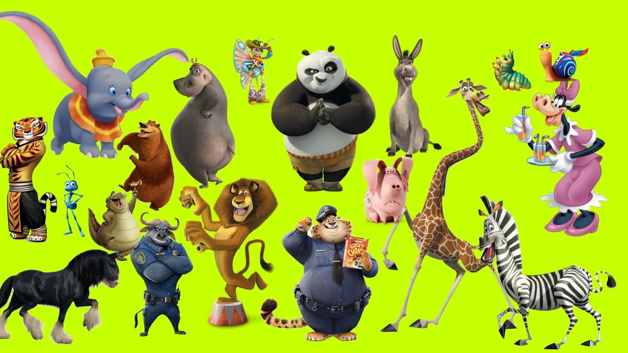 Learn WILD Animals For Kids - YouTube