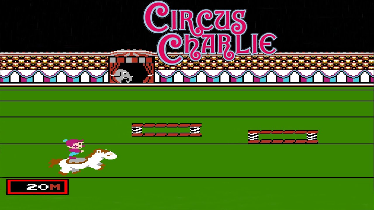 Circus Charlie (1984) PC Gameplay | Old Games | NES Games - YouTube
